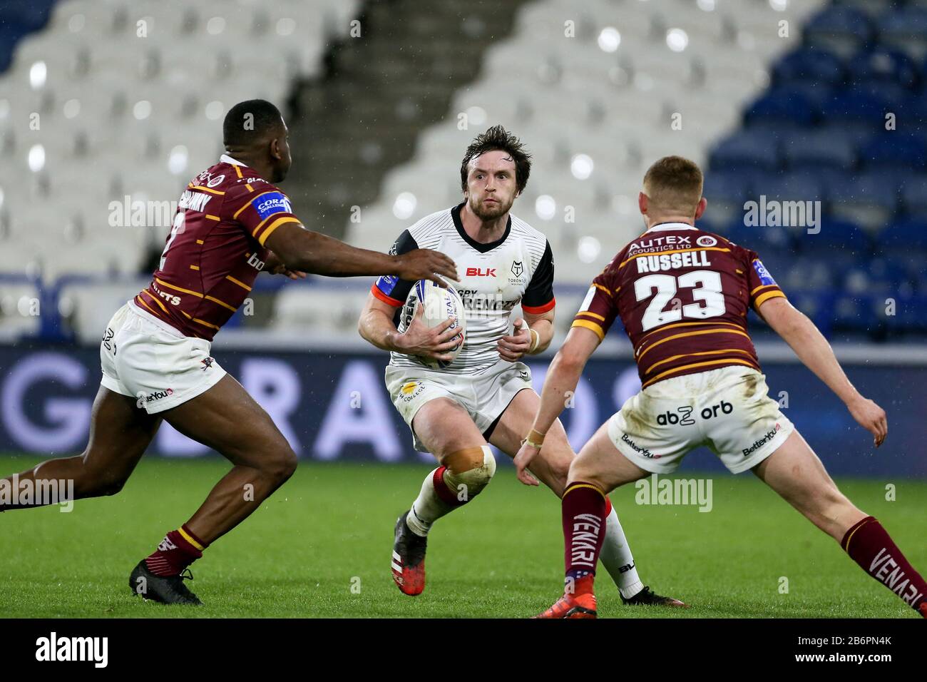 Toronto Wolfpack's Joe Mellor in action during the Challenge Cup match ...