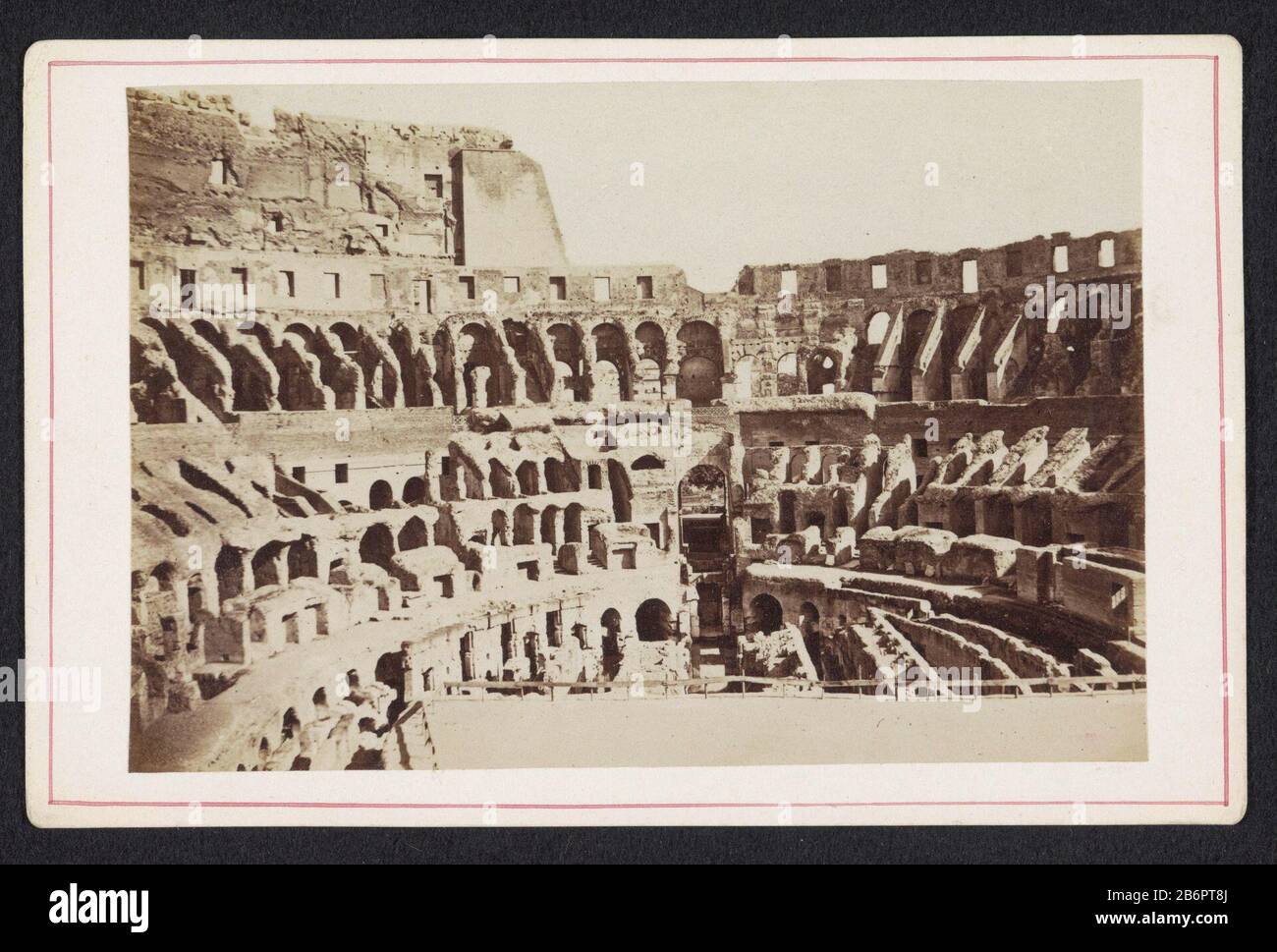 Vintage photo of colosseum in rome hi-res stock photography and images ...