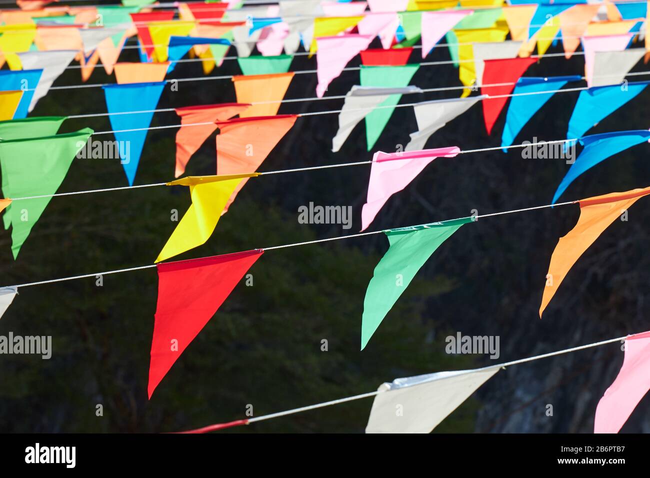 Triangular Flags High Resolution Stock Photography and Images - Alamy