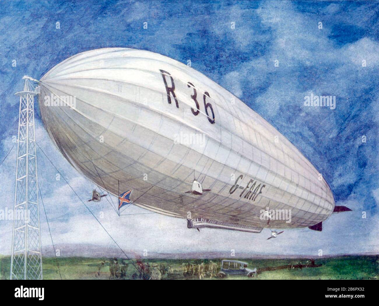Passenger airship 1920s hi-res stock photography and images - Alamy