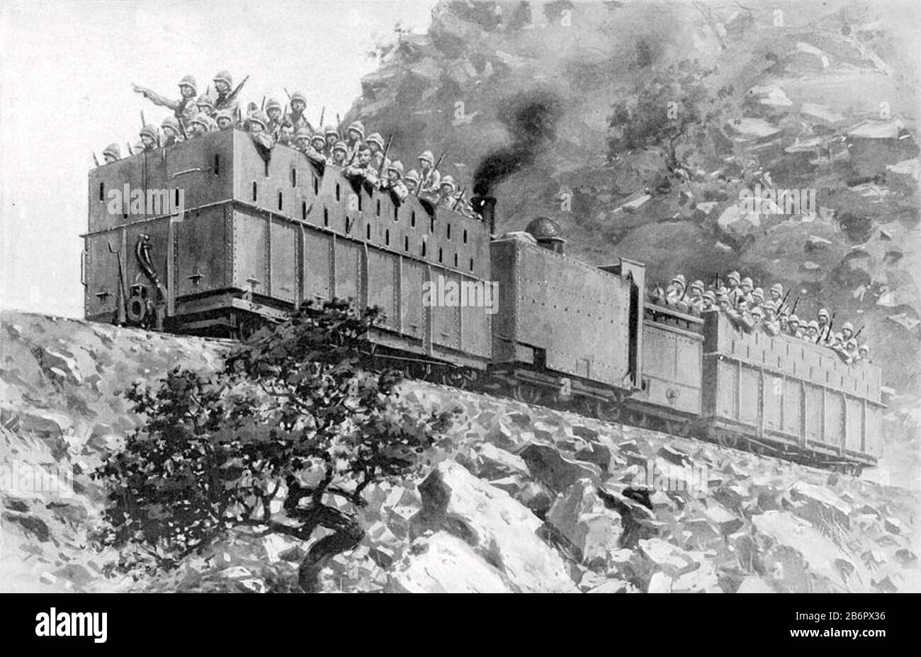 Armoured train hi-res stock photography and images - Alamy