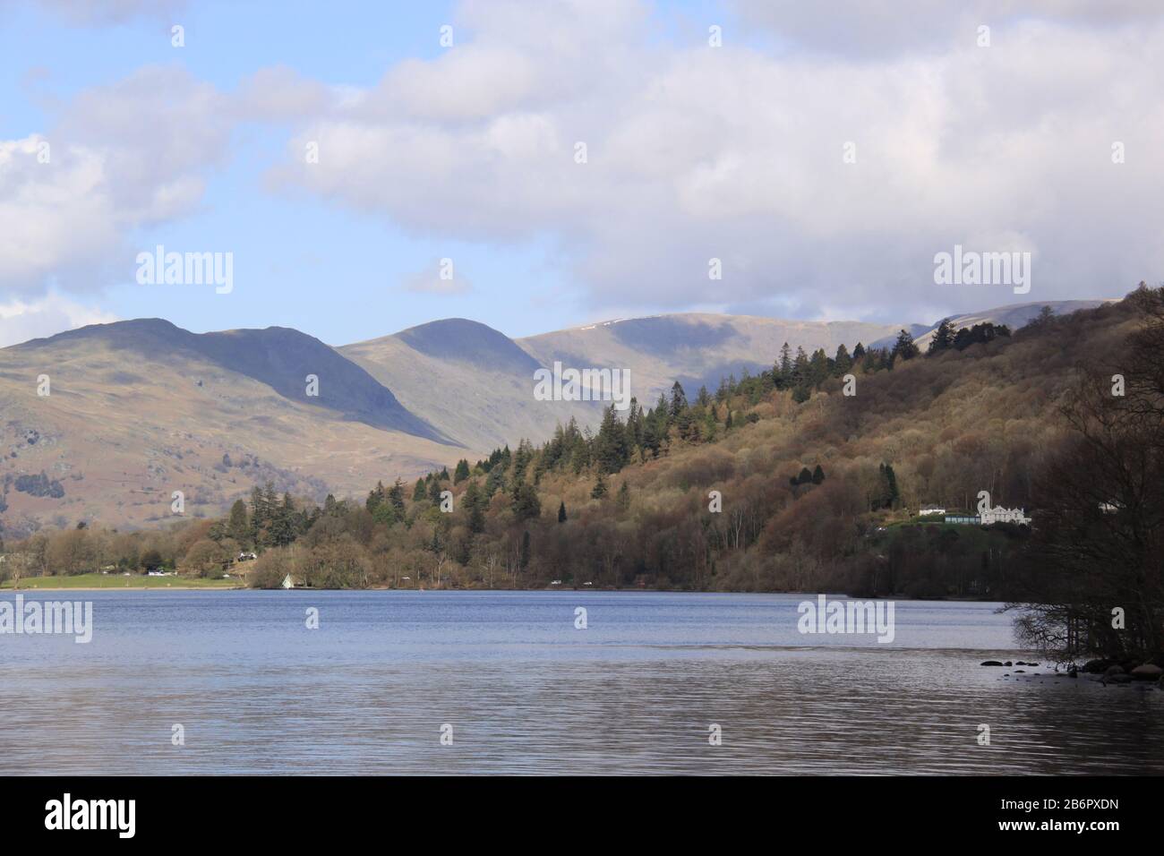 Windermere is a large lake in Cumbria’s Lake District National Park ...