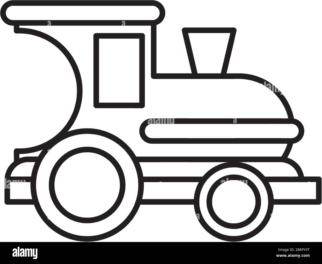cute train child toy flat style icon Stock Vector Image & Art - Alamy