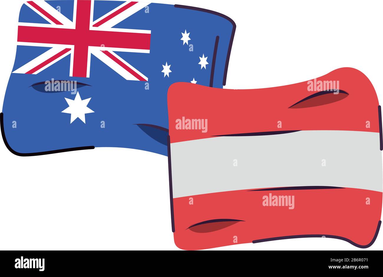 Australia austria Stock Vector Images - Alamy