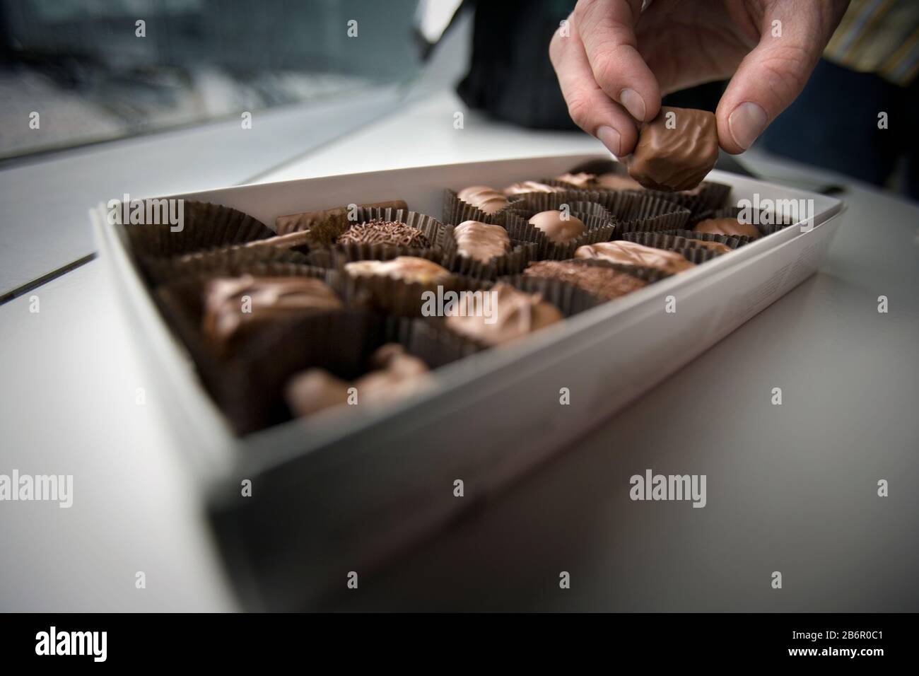 Large box chocolates hi-res stock photography and images - Alamy
