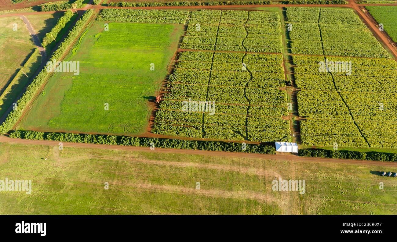 Aerial farm view hi-res stock photography and images - Alamy