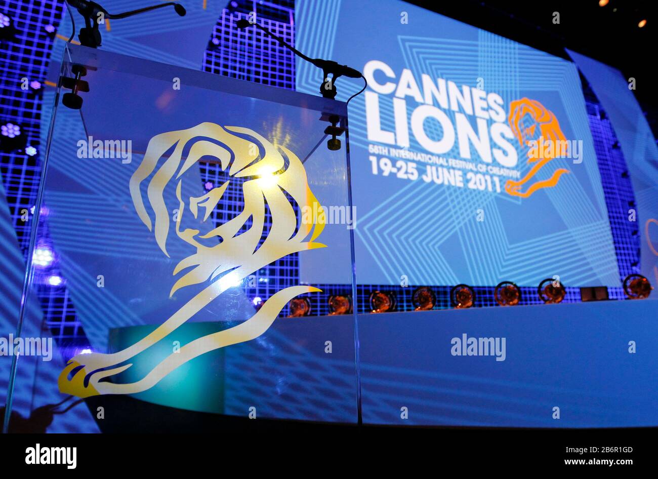 Cannes, France - June 21, 2011: Cannes Lions International Festival of ...