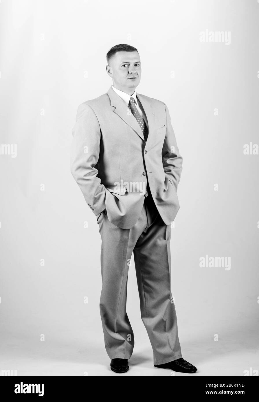 Businessman concept. Formal style clothing. Corporate and formal. Boss ...