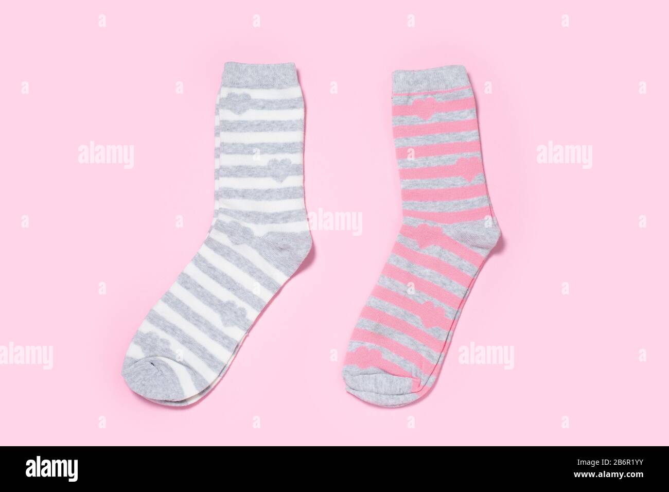 Light pink socks hi-res stock photography and images - Alamy
