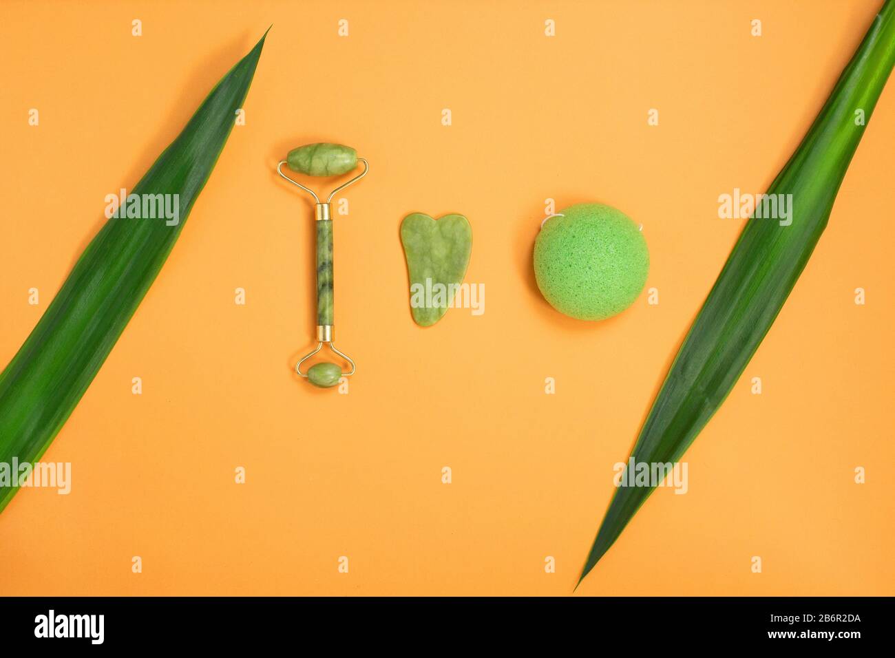 Facial and body stone massage instruments from natural stones and zero ...