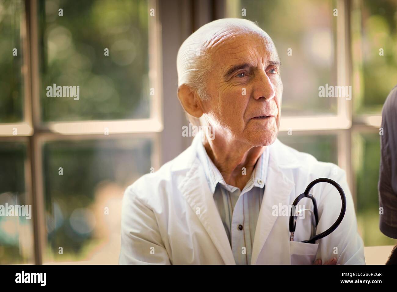 Old days doctor hi-res stock photography and images - Alamy