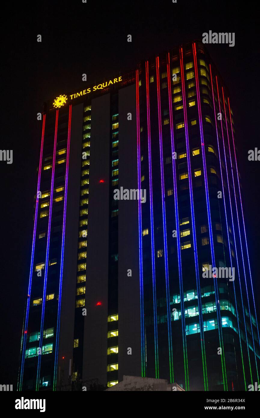 The Saigon Times Square tower in Ho Chi Minh city Vietnam Stock Photo ...