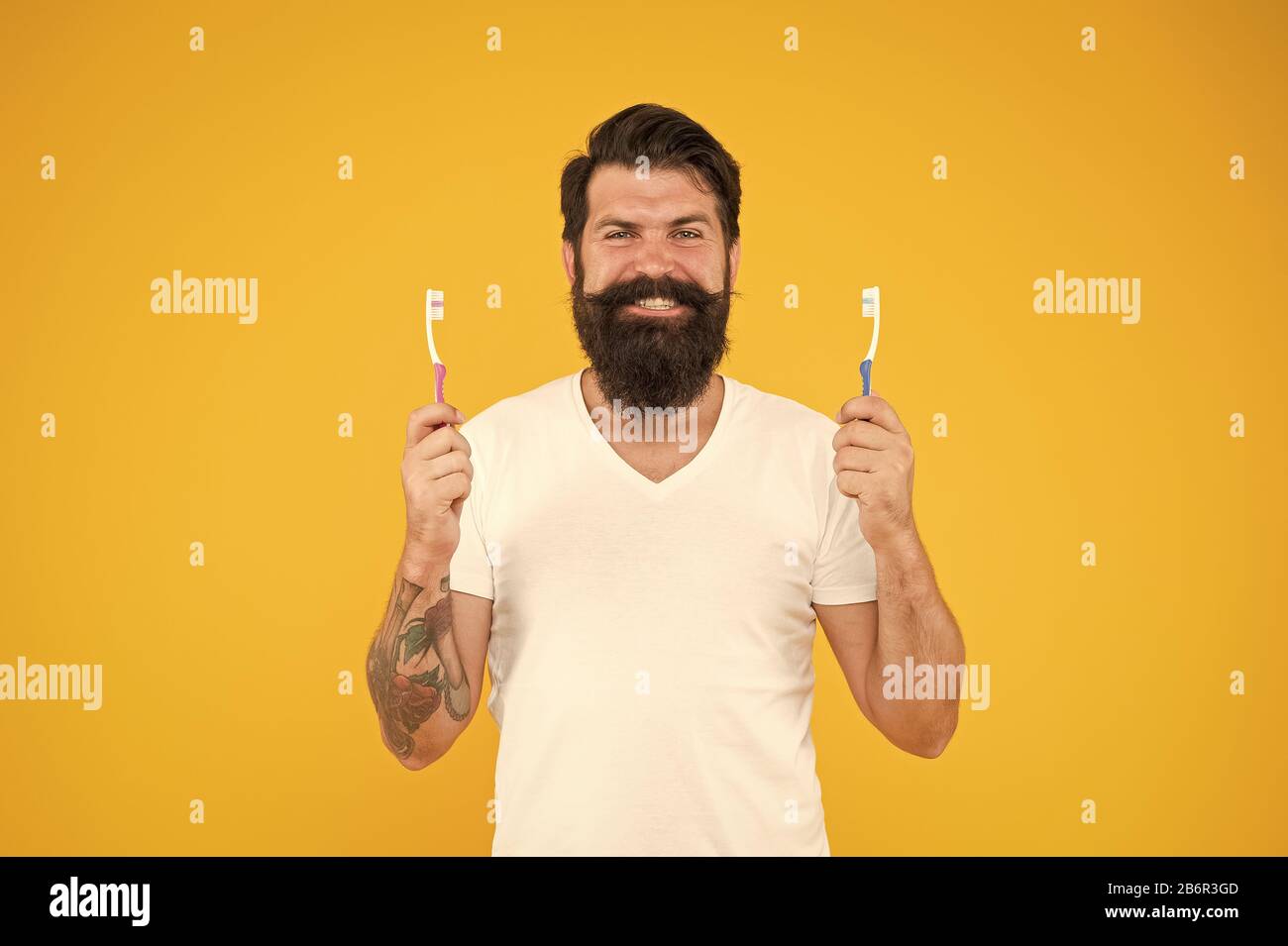 Toothbrush moustache hi-res stock photography and images - Alamy