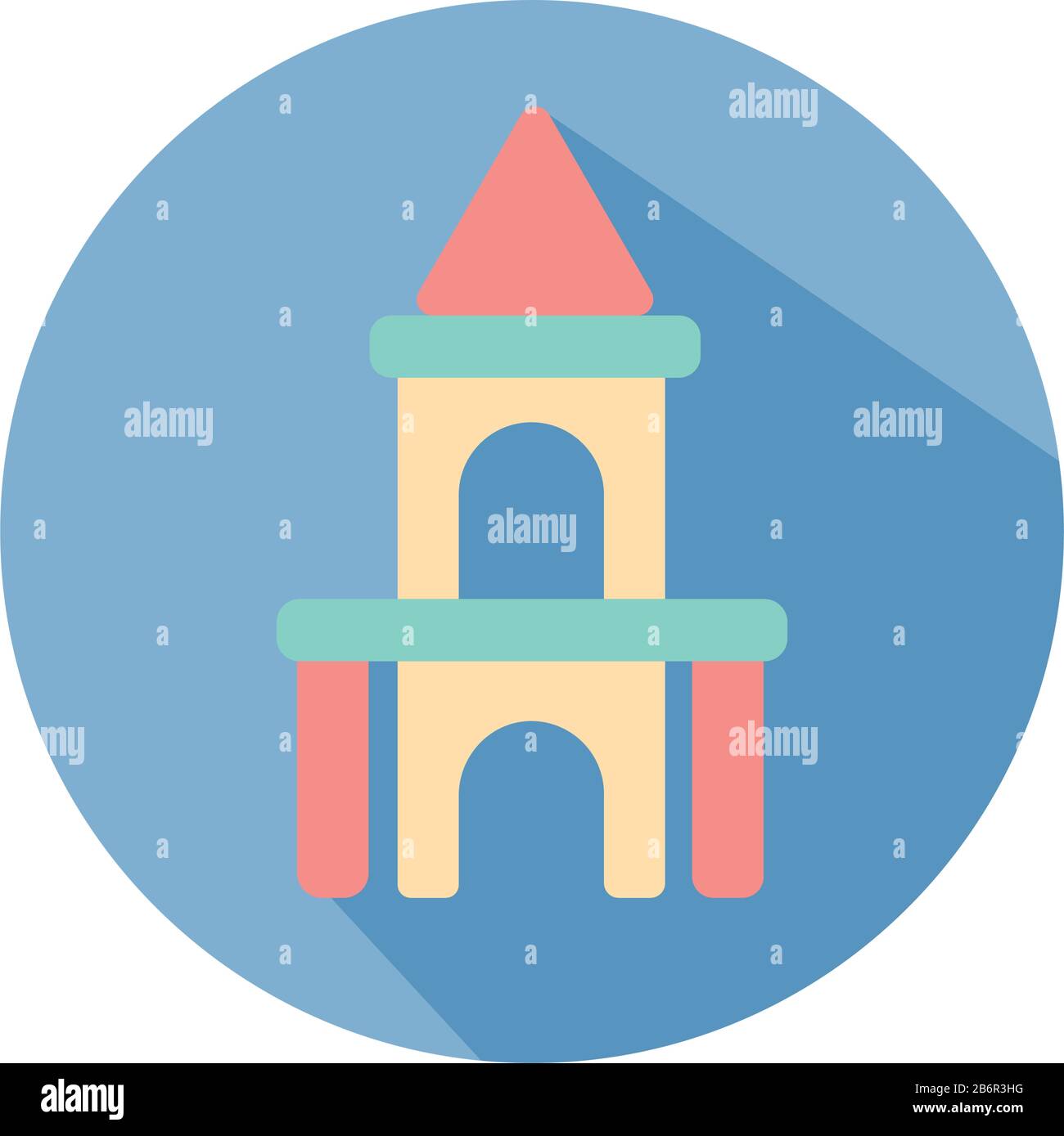 Palace block Stock Vector Images - Alamy