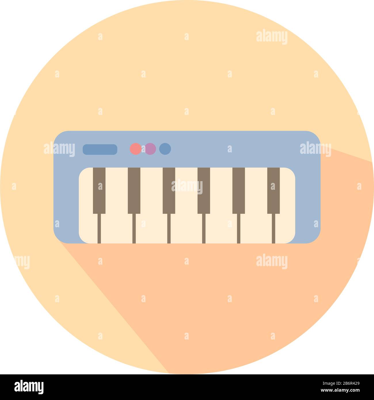 piano instrument musical block style icon Stock Vector Image & Art - Alamy