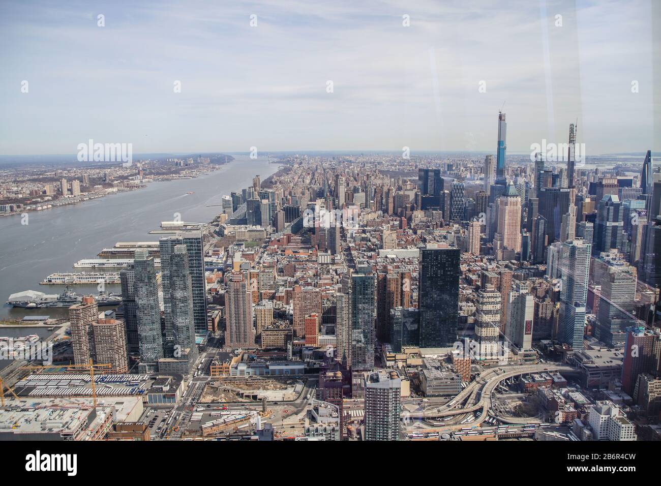 New York, USA. 11th Mar, 2020. Inauguration of The Edge observatory in ...