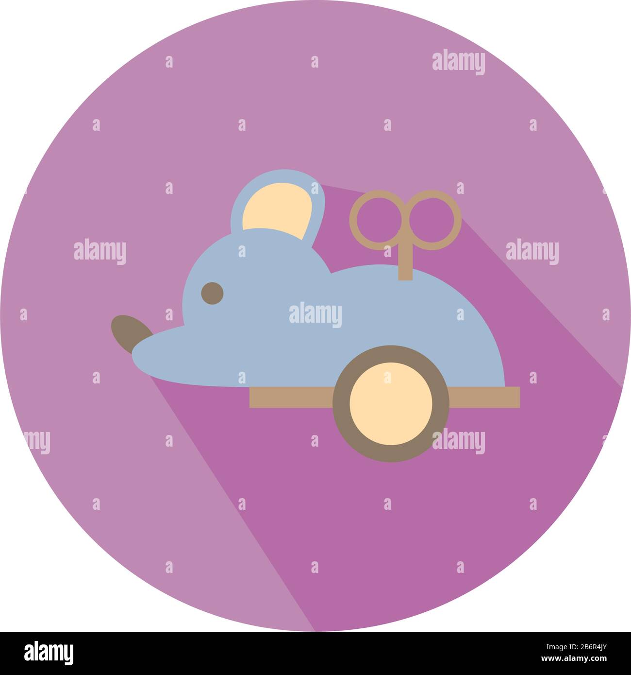 mouse mechanic toy block style icon Stock Vector Image & Art - Alamy