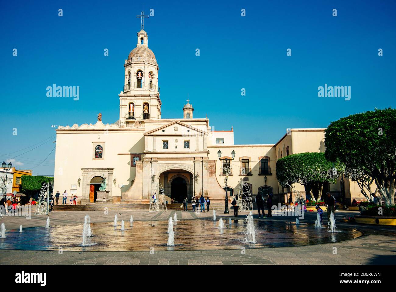 San Francisco Church, Templo de San Francisco - Queretaro, Mexico - sep ...