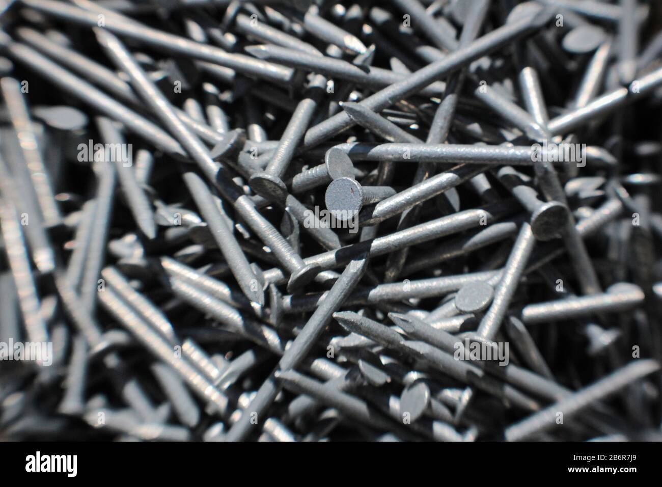 Zinc nails hi-res stock photography and images - Alamy