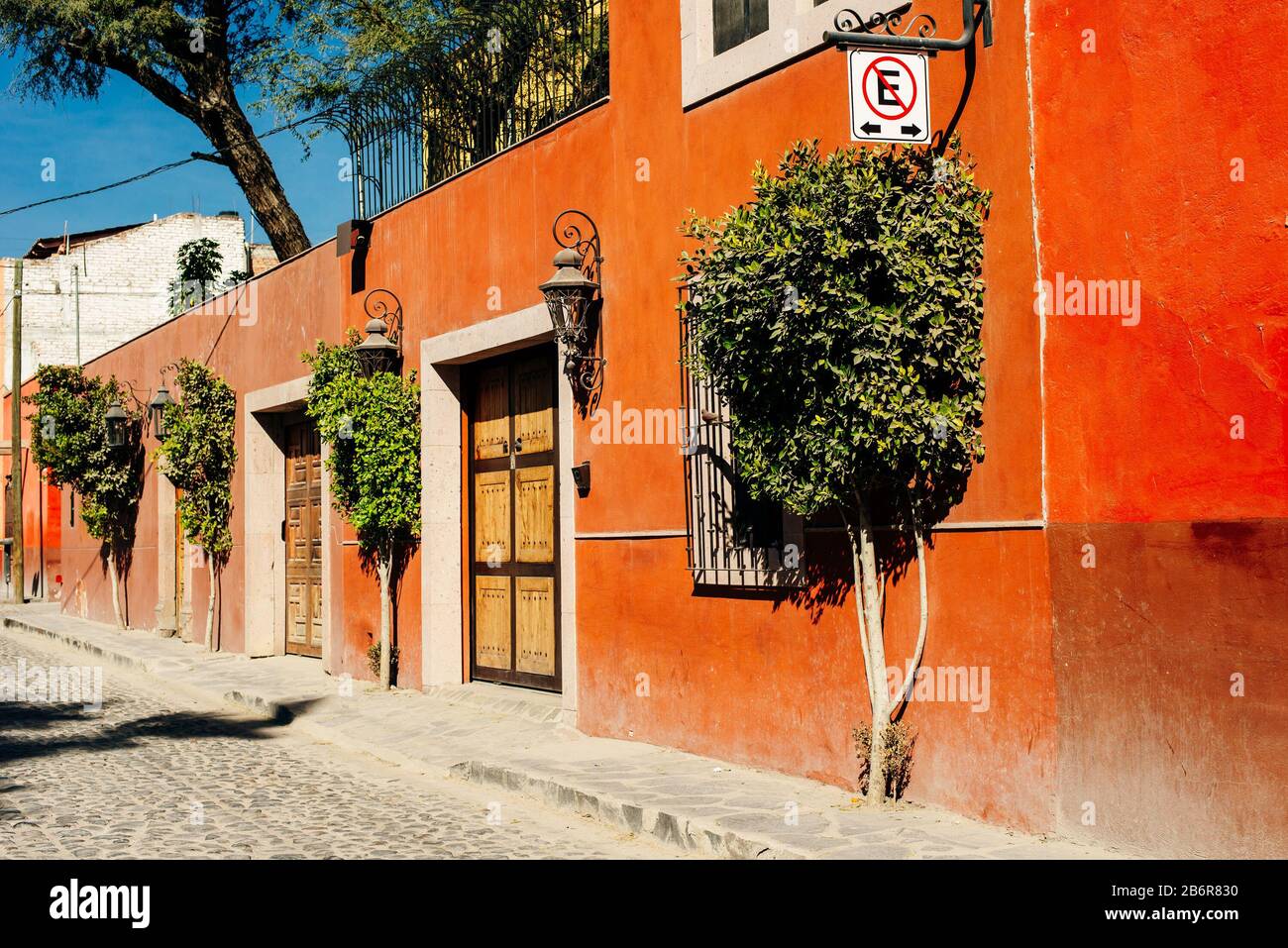 Window on a colorful house in the colonial town of Merida, Mexico - sep ...