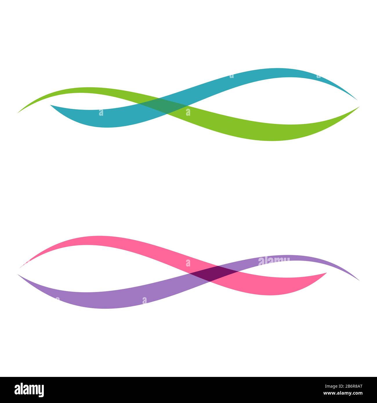 Ornamental Wave Infinity vector Logo Template Illustration Design ...