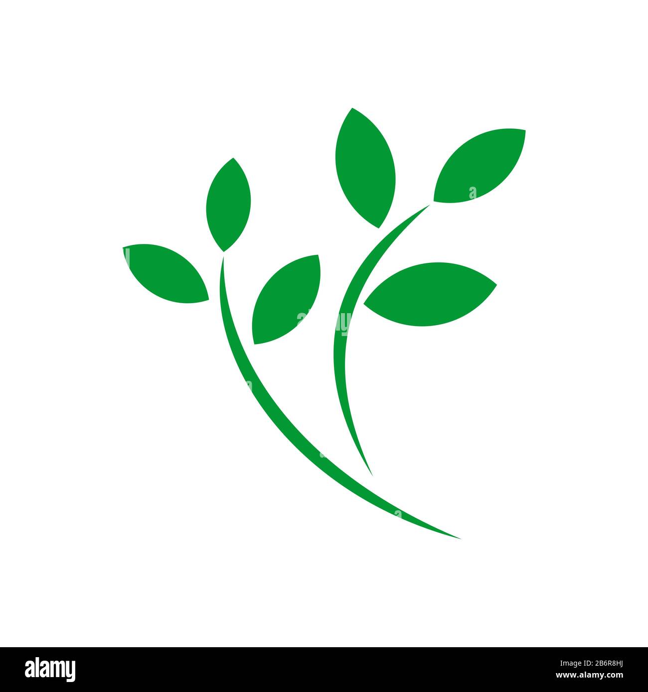 Green Leaves vector Logo Template Illustration Design. Vector EPS 10 ...