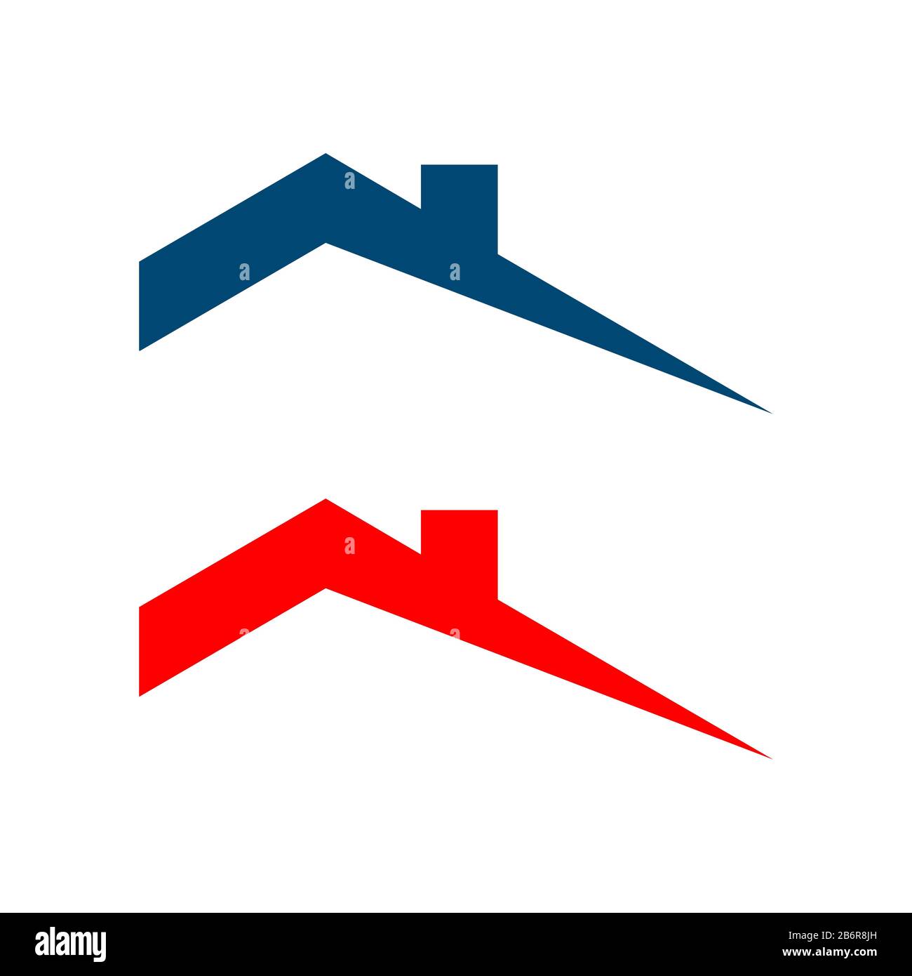 Roof Real Estate Logo Template Illustration Design. Vector EPS 10 Stock ...
