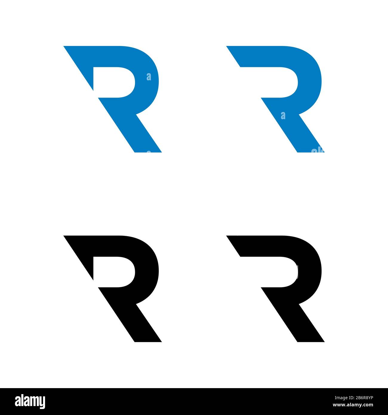 R Letter vector Logo Template Illustration Design. Vector EPS 10 Stock ...