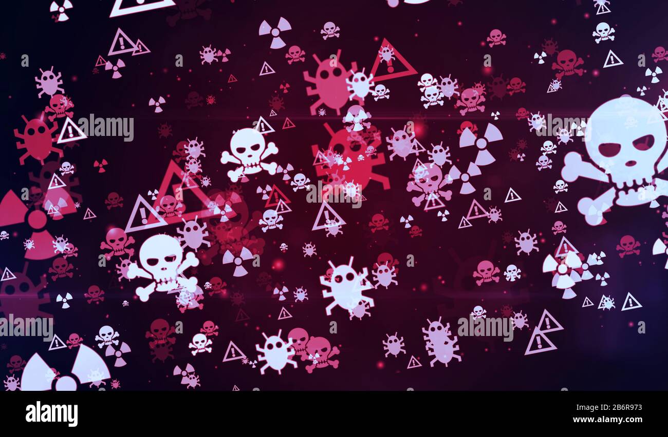 Cyber Crime Hacker Attack Virus Computer Safety And Privacy Security