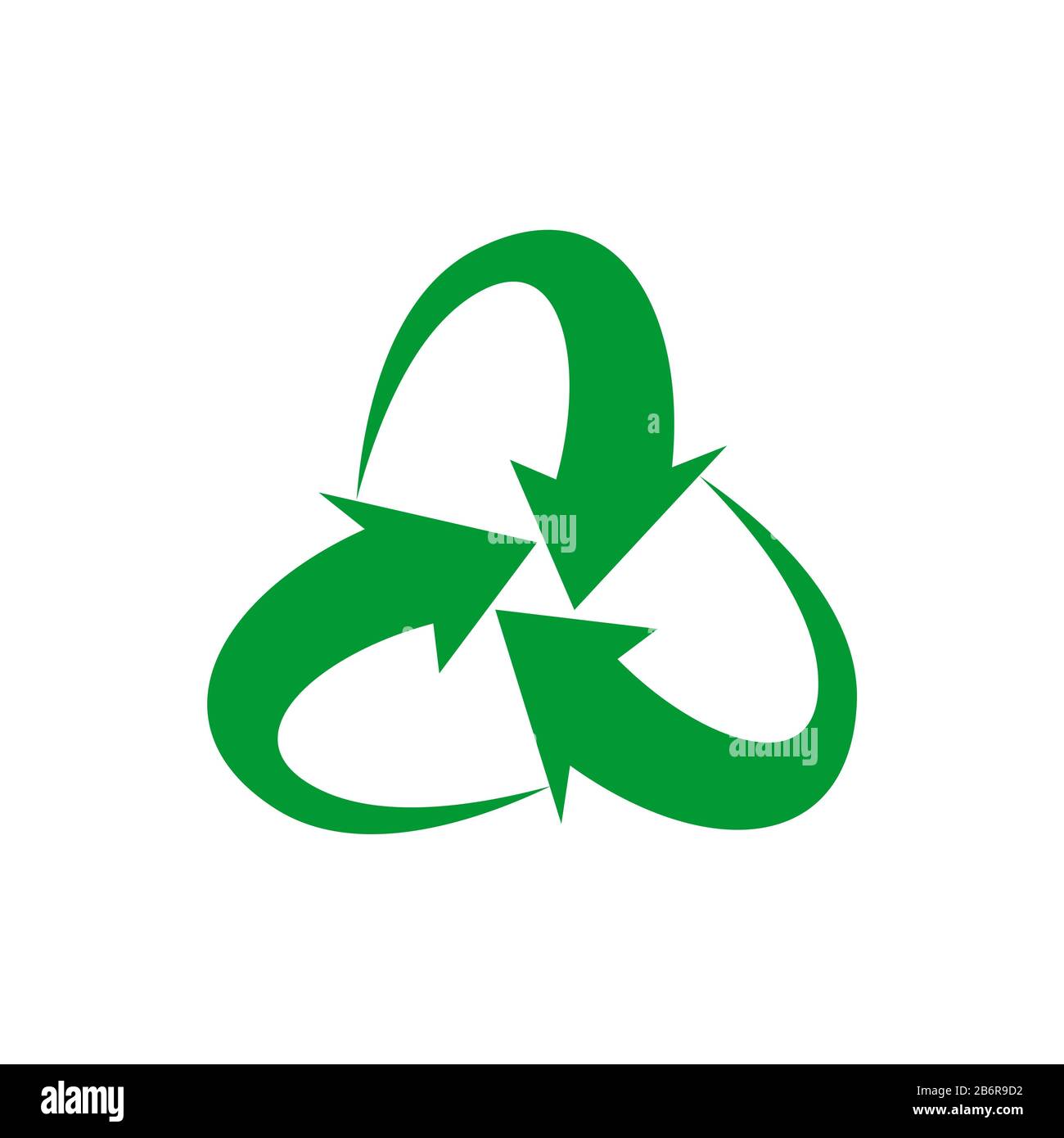 Green Recycle Arrow Logo Template Illustration Design. Vector EPS 10 ...
