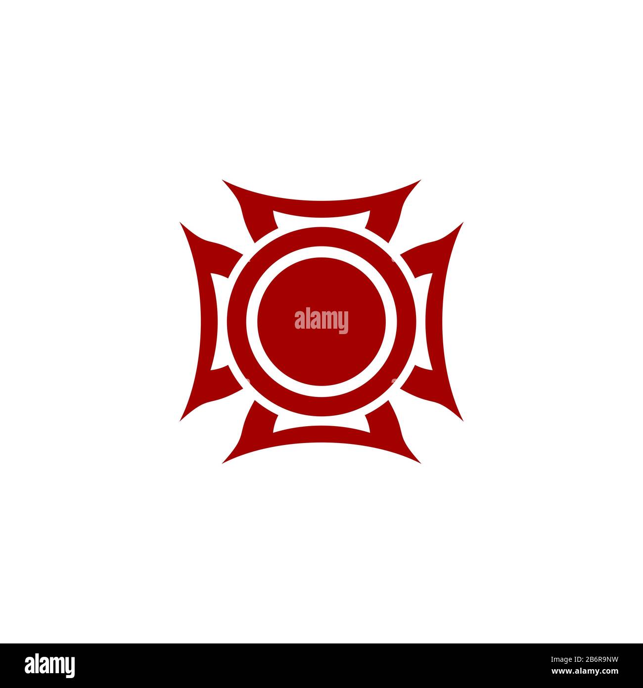 Red Ribbon Shield Logo Template Illustration Design Illustration Design ...