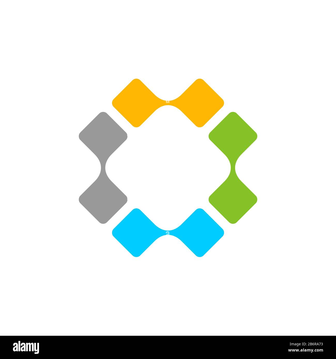 Square Tile Ornamental Logo Template Illustration Design. Vector EPS 10 ...