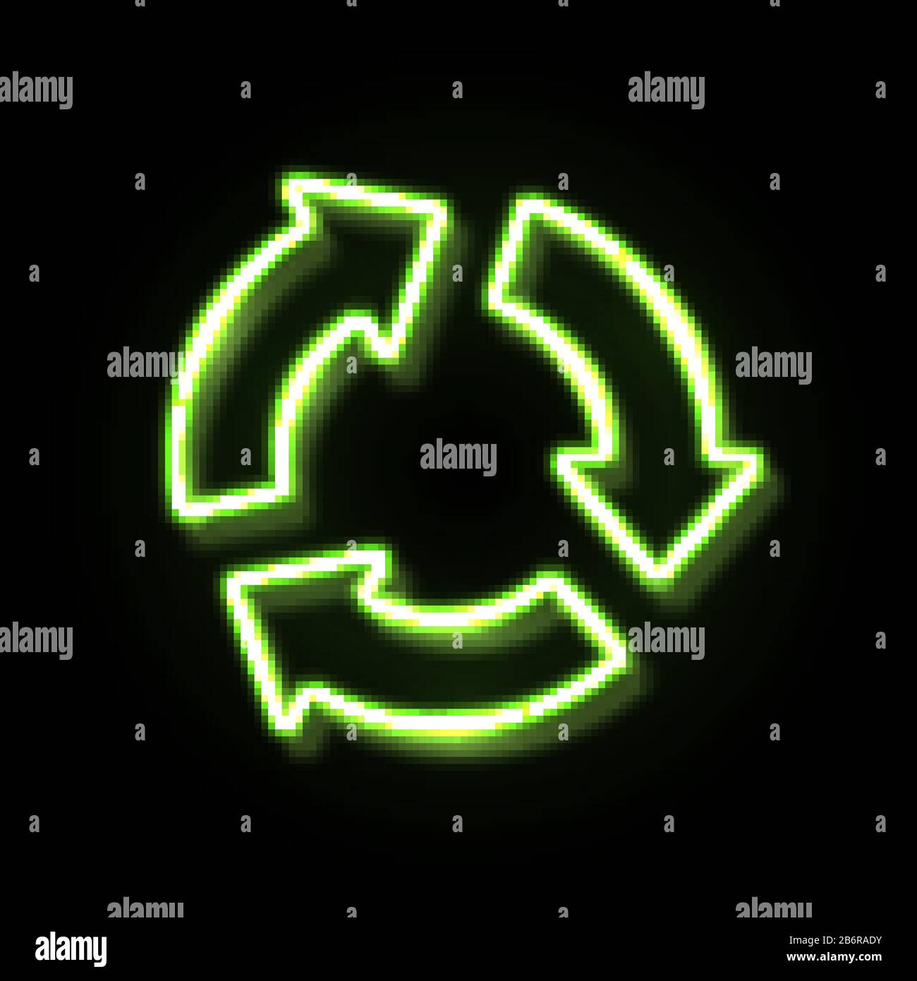 Paper recycling pictogram hi-res stock photography and images - Alamy