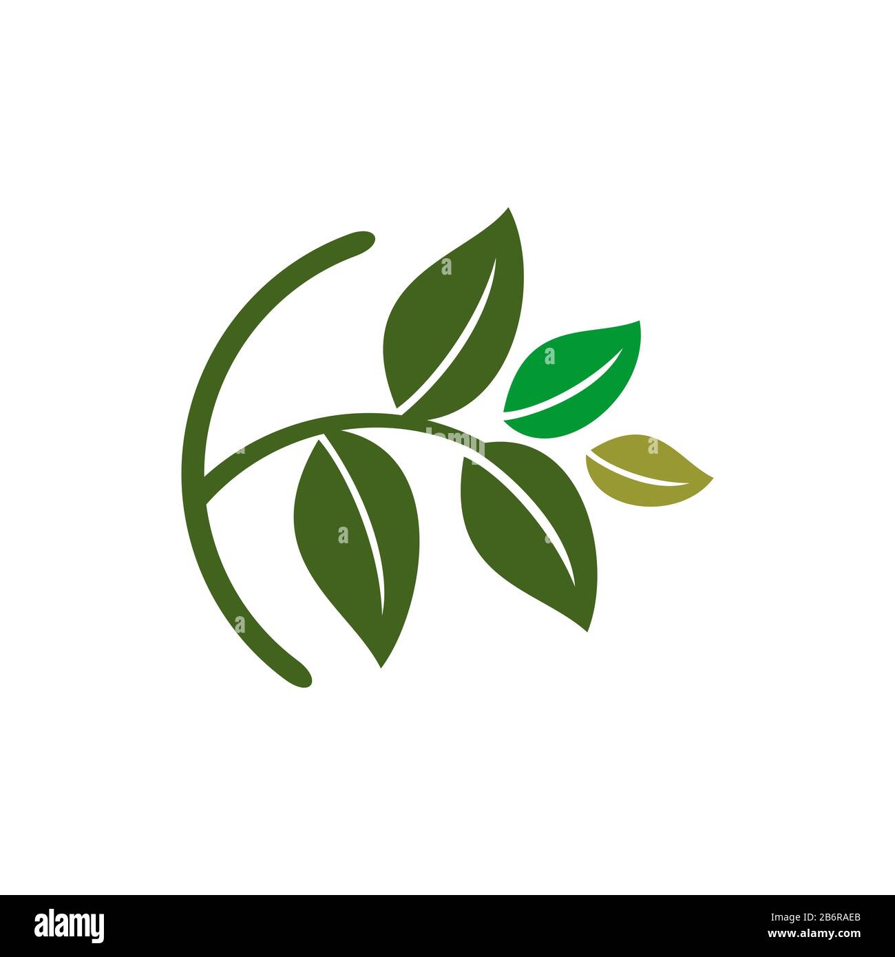 Green Leaves vector Logo Template Illustration Design. Vector EPS 10 ...