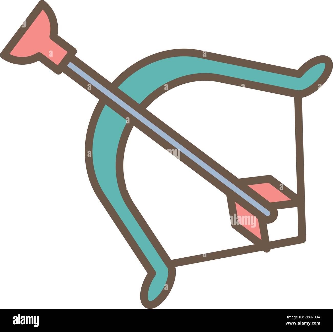 arch and arrow toy block style Stock Vector Image & Art - Alamy