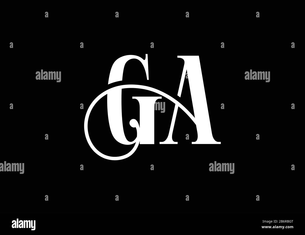 Ga logo hi-res stock photography and images - Alamy