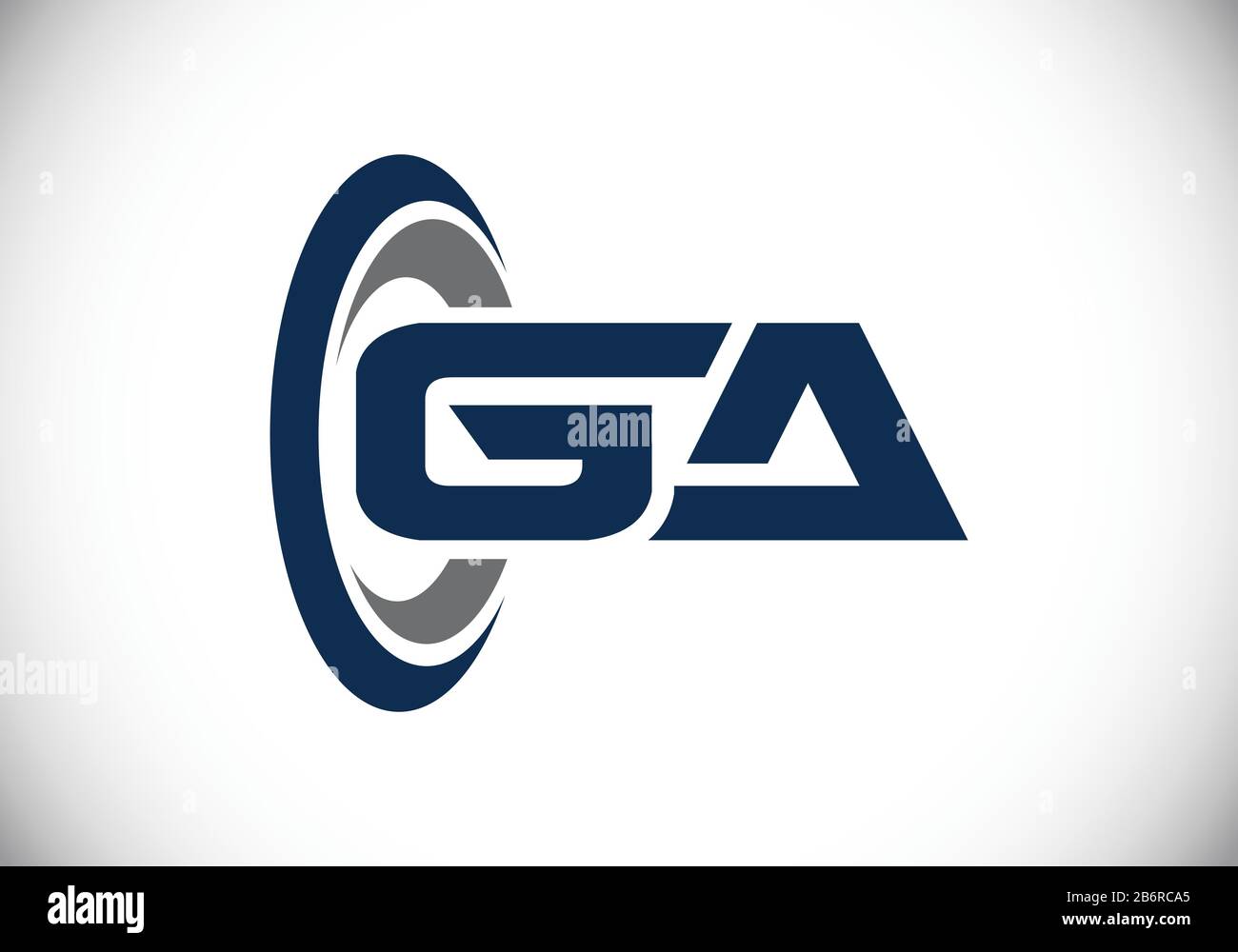 Ga logo design hi-res stock photography and images - Alamy