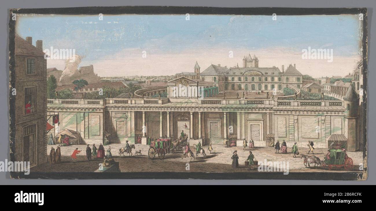 In the bottom margin a line in French. Manufacture creator: publisher ...