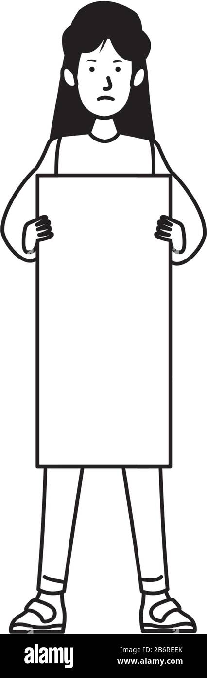 Politics protesting placard banner Cut Out Stock Images & Pictures - Alamy