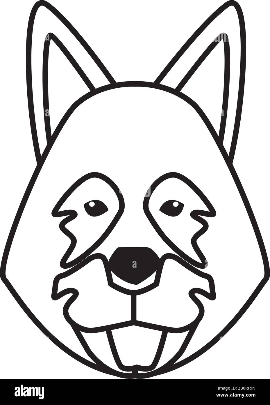 Trained shepherd Stock Vector Images - Alamy