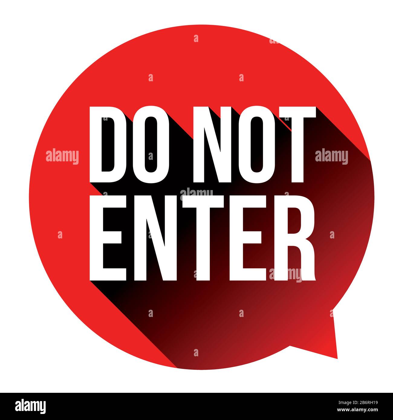 Red circle traffic sign Stock Vector Images - Alamy