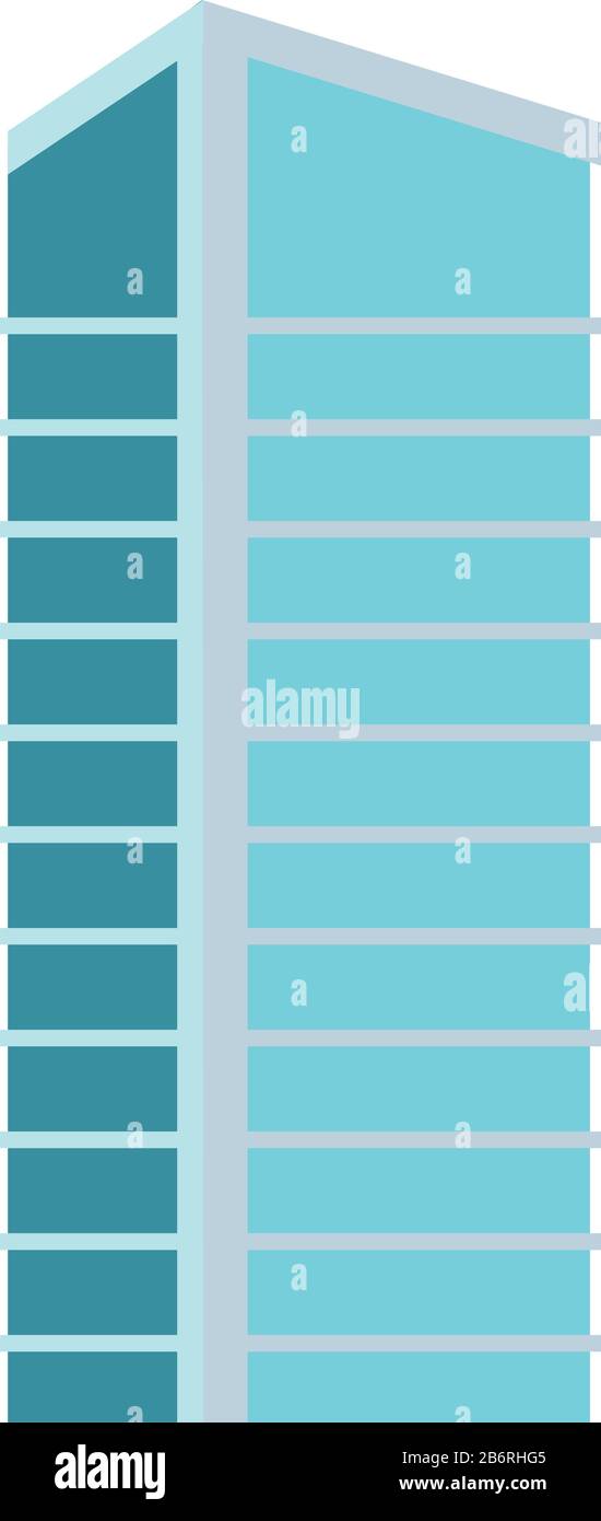 building with windows isolated icon Stock Vector Image & Art - Alamy