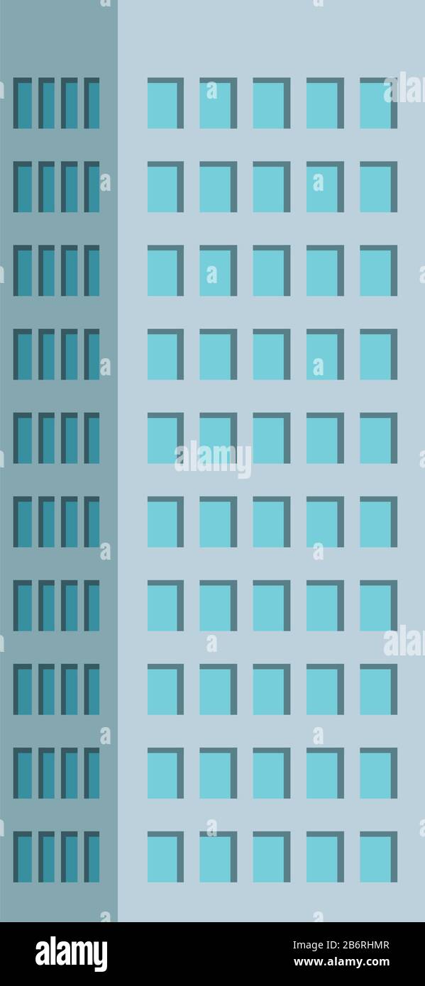 building with windows isolated icon Stock Vector Image & Art - Alamy