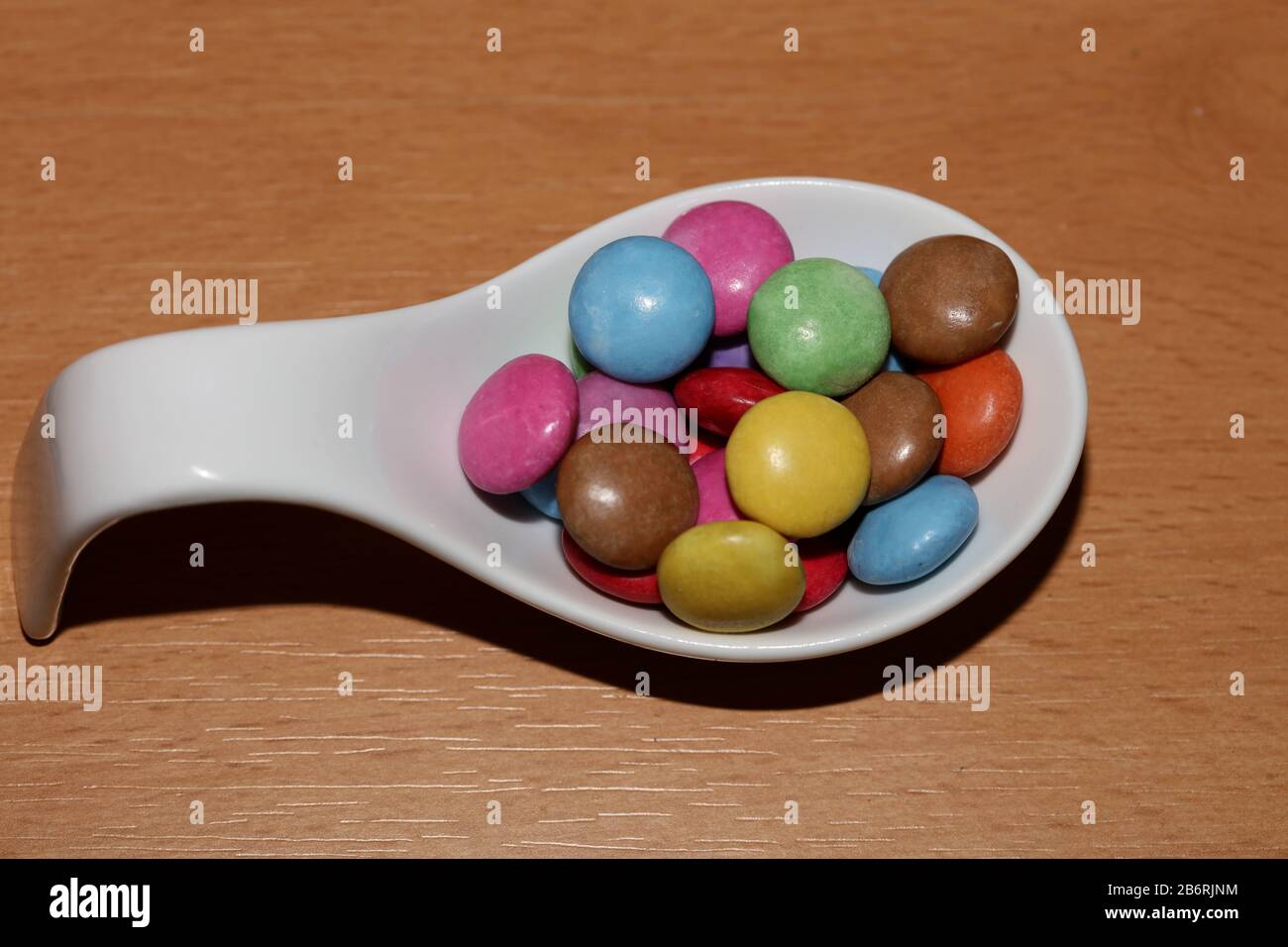 Smarties sweets macro background high quality Stock Photo - Alamy