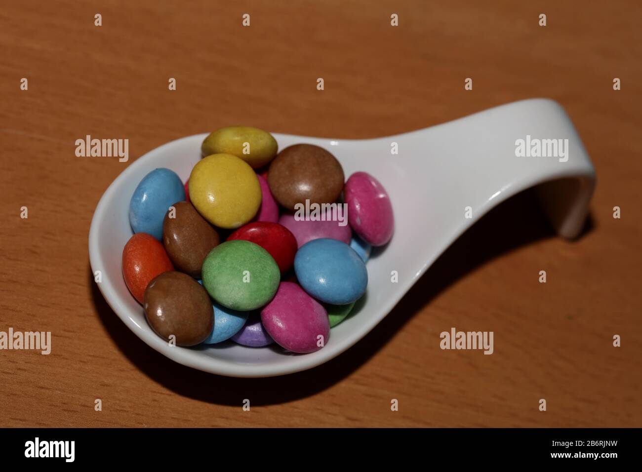 Smarties sweets macro background high quality Stock Photo - Alamy