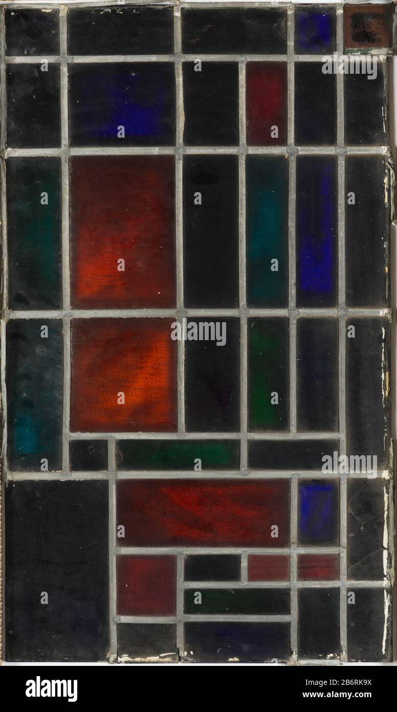 Glas-in-lood, vak Glas-in-lood, vak Object Type : ruit Objectnummer: BK ...