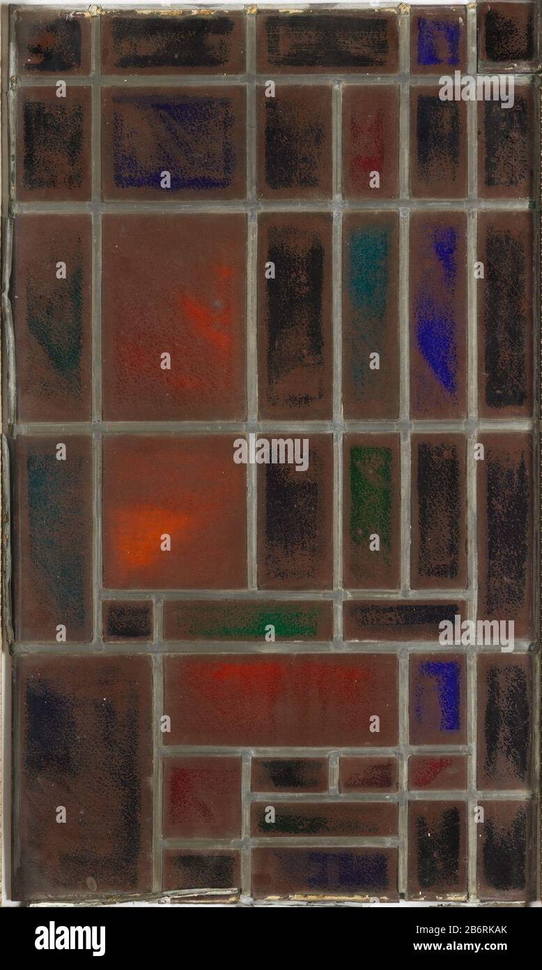 Glas-in-lood, vak Glas-in-lood, vak Object Type : ruit Objectnummer: BK ...