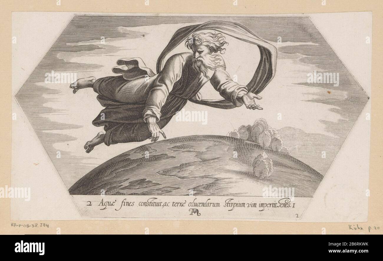 Second day of creation Where: God the Father separates the waters above ...