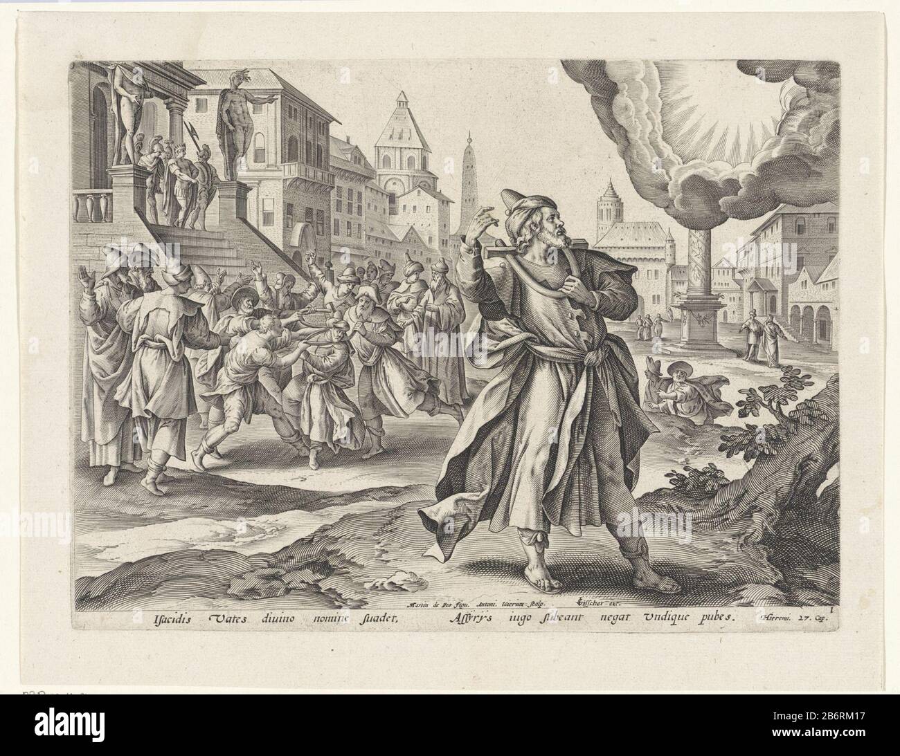 God verschijnt aan Jeremia Geschiedenis van Jeremia (serietitel ...