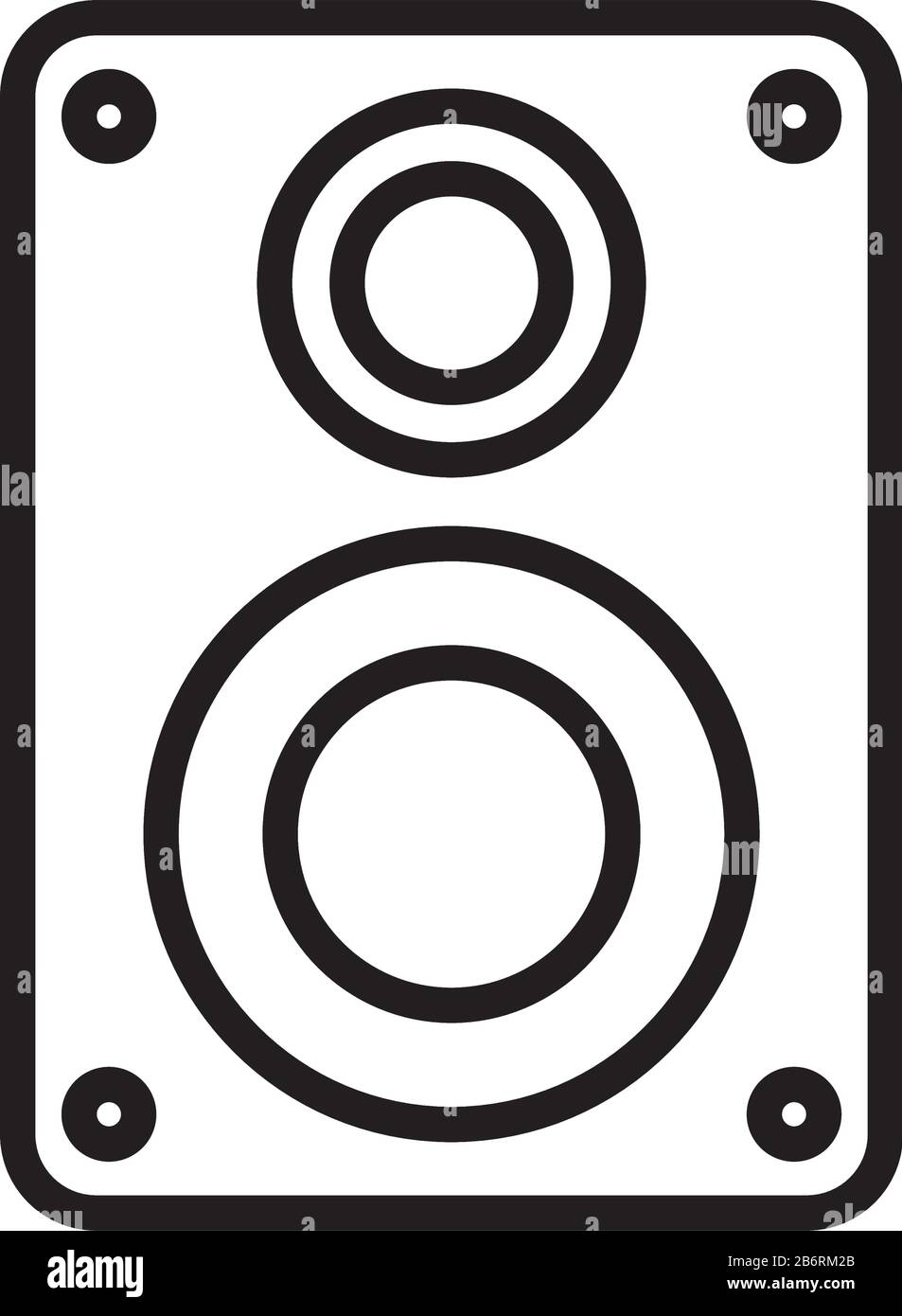sound speaker audio device icon Stock Vector Image & Art - Alamy